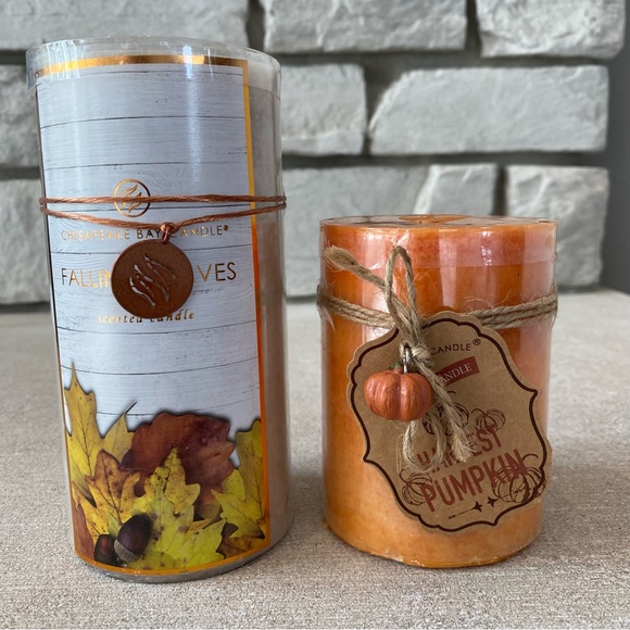 Chesapeake Bay | Accents | Chesapeake Bay Pillar Candle Set | Poshmark